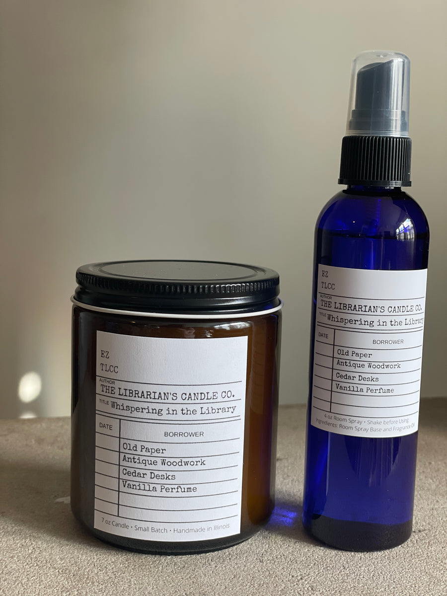 Whispering in the Library – The Librarian's Candle Co.